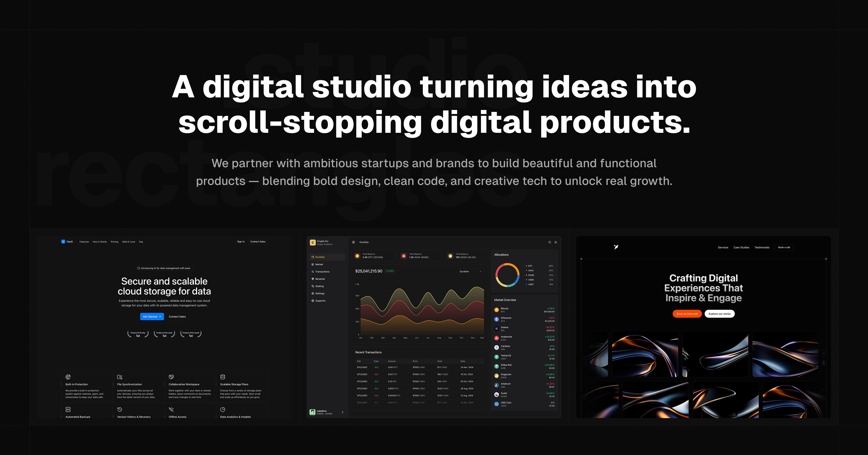 Rectangles Studio - Your end-to-end design and development partner